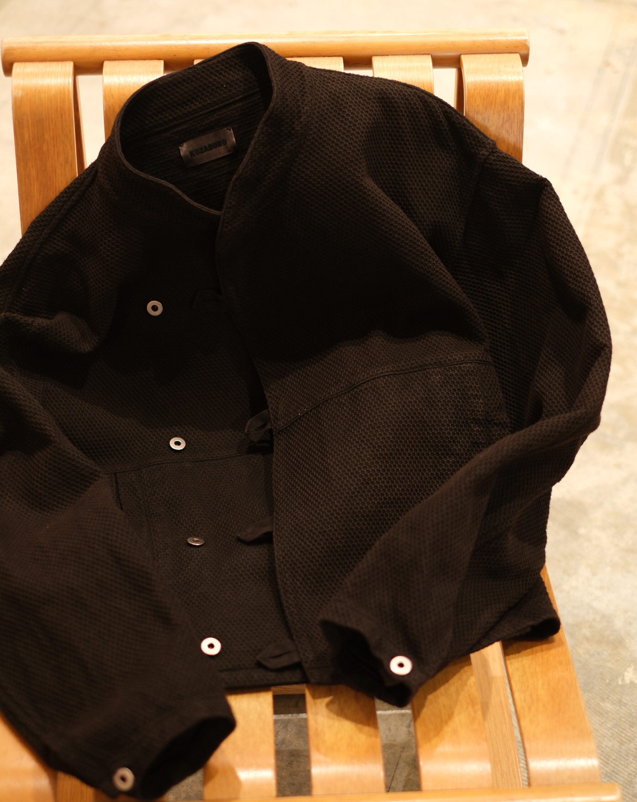 KOZABURO_Monk Jacket AMAMI DORO MUD DYE - IDIOME オフィシャルサイト